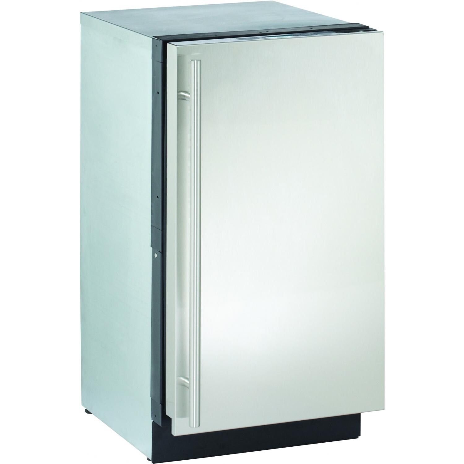 U-Line 60 Lb. Ice Maker With Left Hinge And Pump Drain - Stainless ...