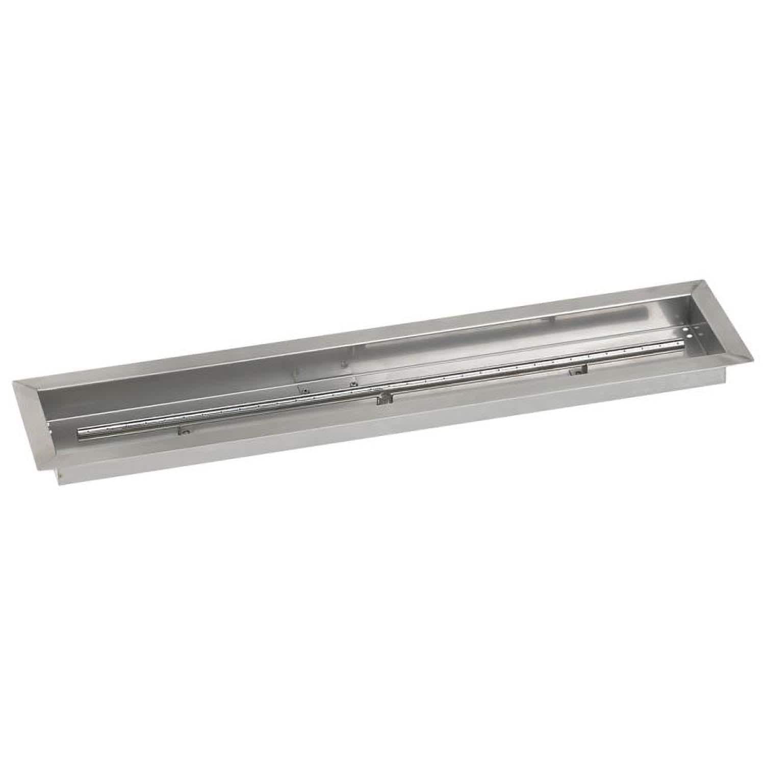 BBQGuys Signature 36 X 6 Inch Stainless Steel Linear Drop-In Pan for ...