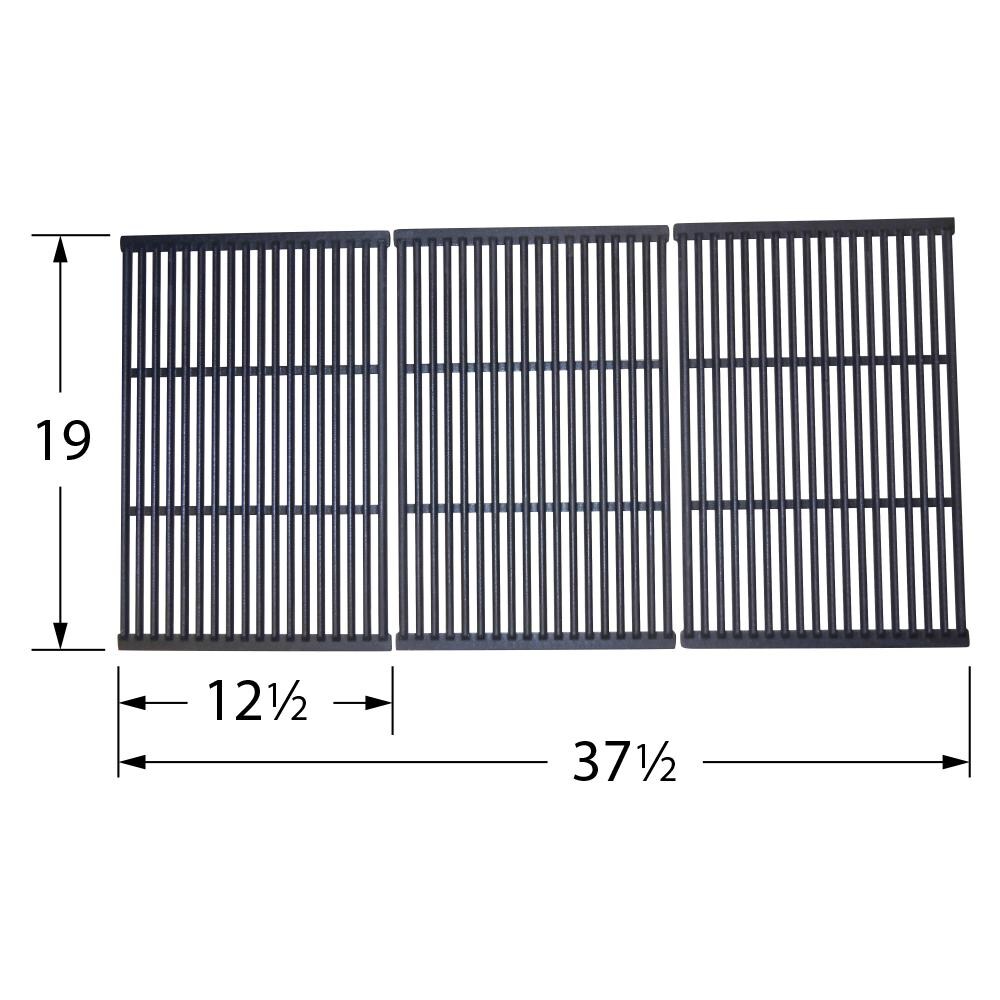 Matte Cast Iron Rectangle Cooking Grid - 66673 : BBQGuys