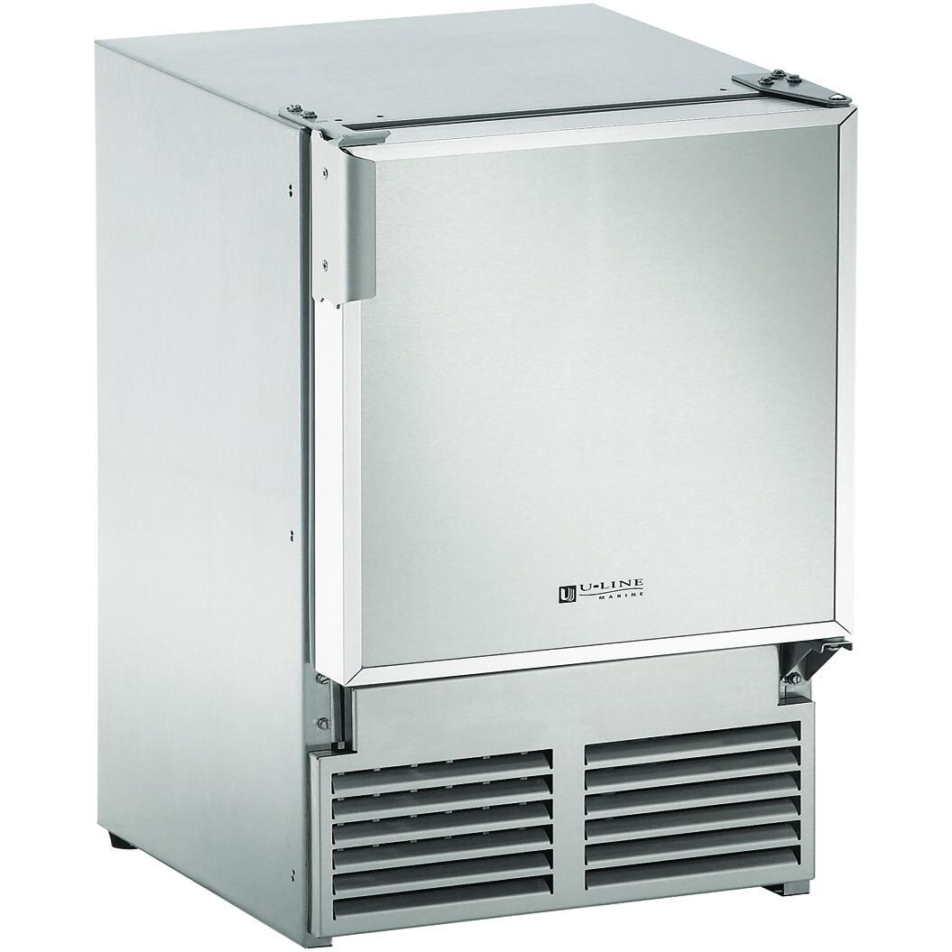 U-Line 23 Lb. Marine / RV Ice Maker - Stainless Steel - SS1095NF : BBQGuys