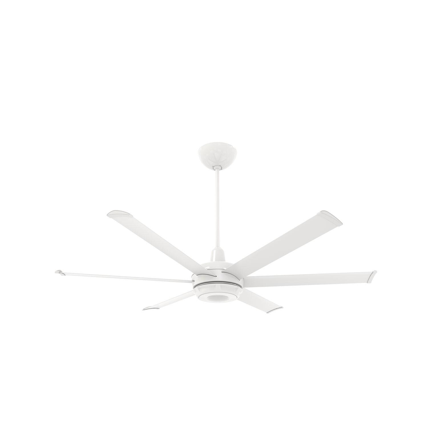 Big Ass Fans 60-Inch es6 Ceiling Fan Kit Universal Mount W/ 20-Inch Ext ...