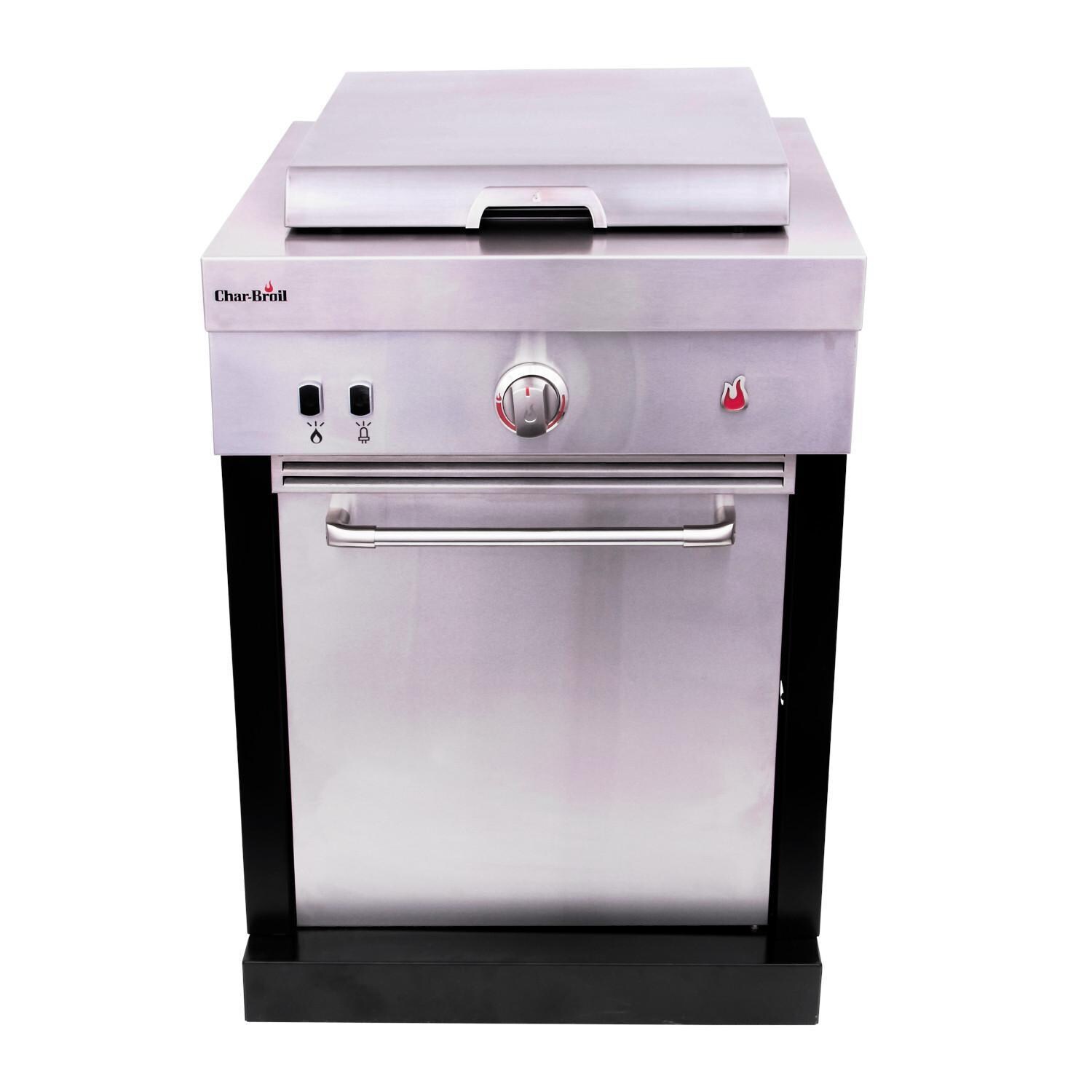 Charbroil Medallion Series 7-Piece Modular Outdoor Kitchen L-Shaped ...