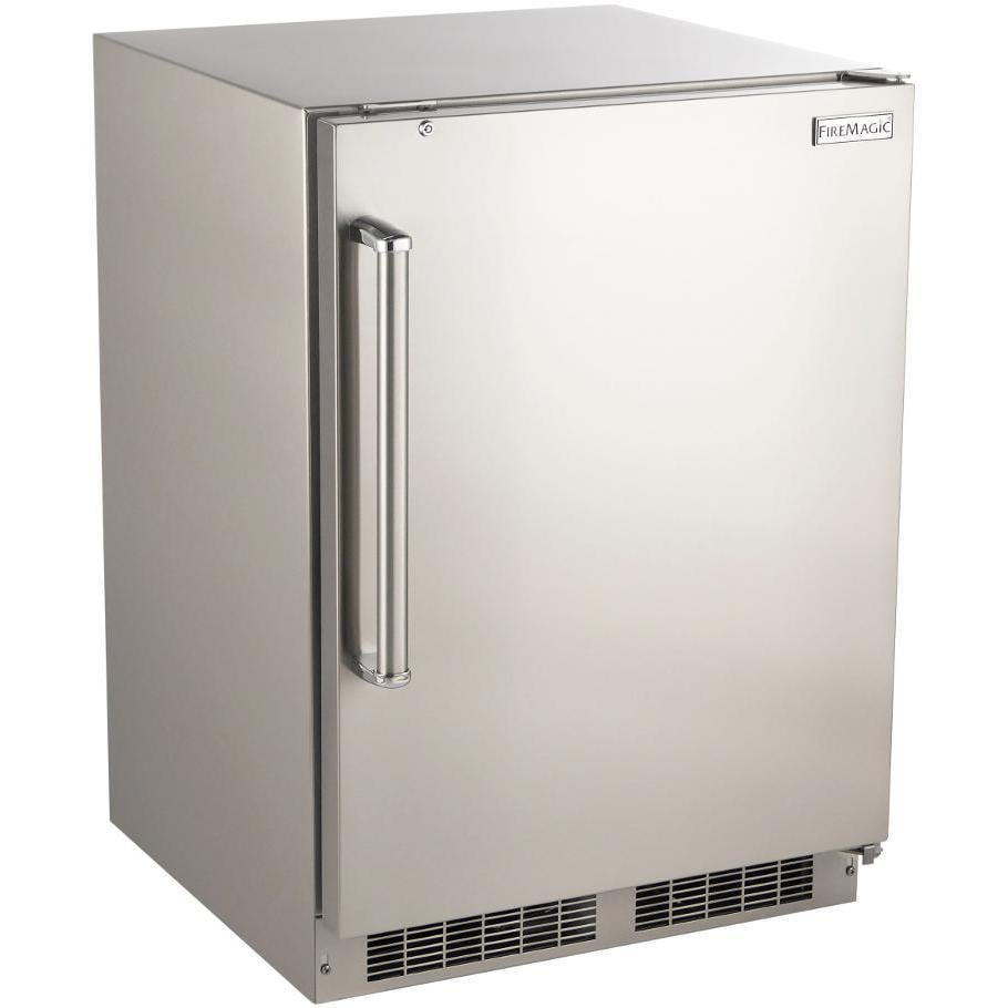 Fire Magic 24-Inch 5.1 Cu. Ft. Right Hinge Outdoor Rated Compact ...
