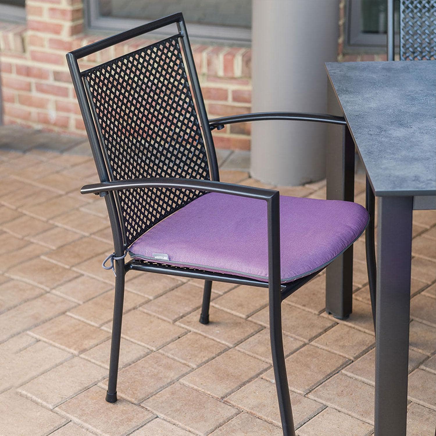 Reno 6 Pc Aluminum Dining Arm Chair Set By KETTLER : BBQGuys