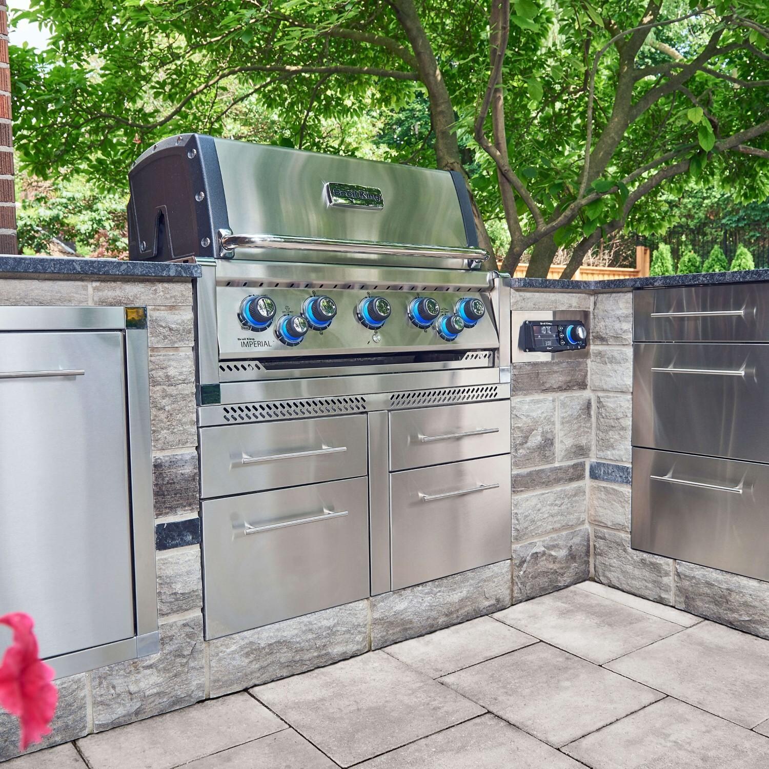 Broil King Imperial QS 590 Built-In Natural Gas Grill - 698787 : BBQGuys