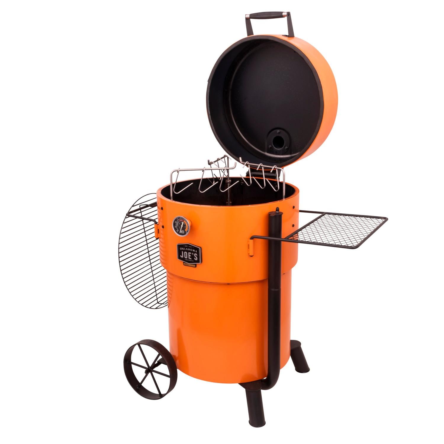 Oklahoma Joe's Bronco Pro Drum Smoker - Orange - 19202100 : BBQGuys