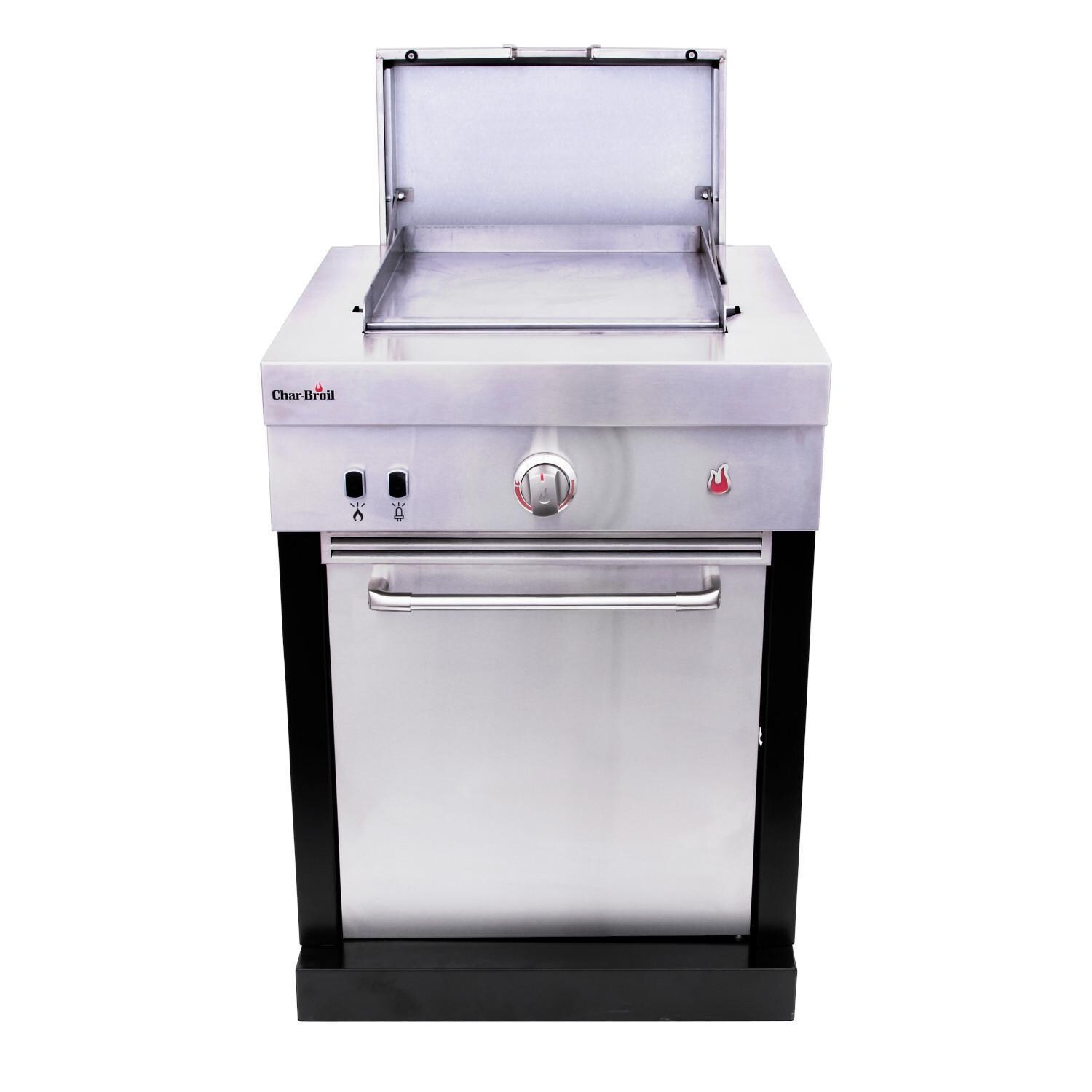 Charbroil Medallion Series 7-Piece Modular Outdoor Kitchen L-Shaped ...