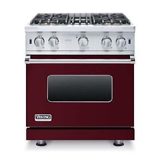 Viking Professional 5 Series 30-Inch 4 Burner Natural Gas Range ...