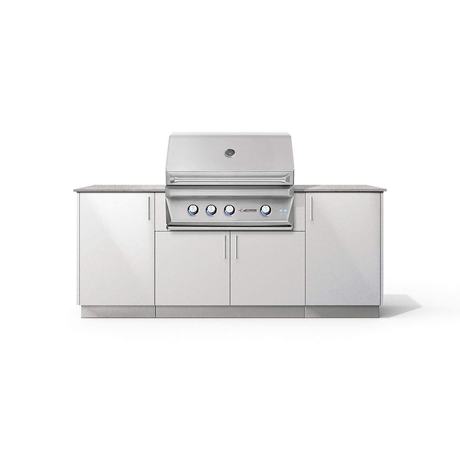 Urban Bonfire Sierra 36 Outdoor Kitchen w/ Twin Eagles Propane Grill ...