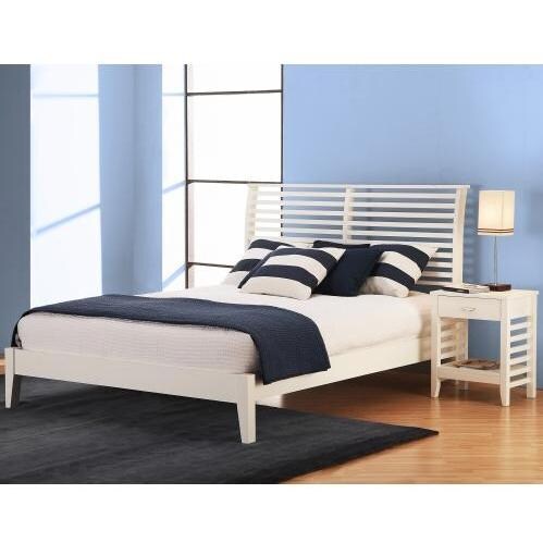 Hillsdale Dio White Platform Bed Set - Queen - 1481BQR : BBQGuys