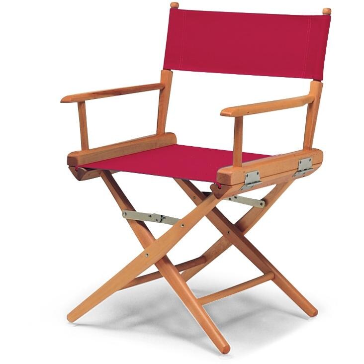 World Famous Dining Height Director Chair By Telescope Casual - Varnish ...
