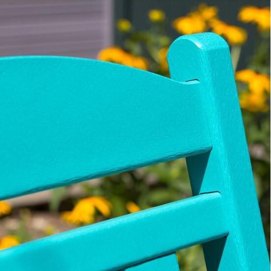 Presidential 3 Piece Recycled Plastic Wood Patio Rocking Chair Set W ...