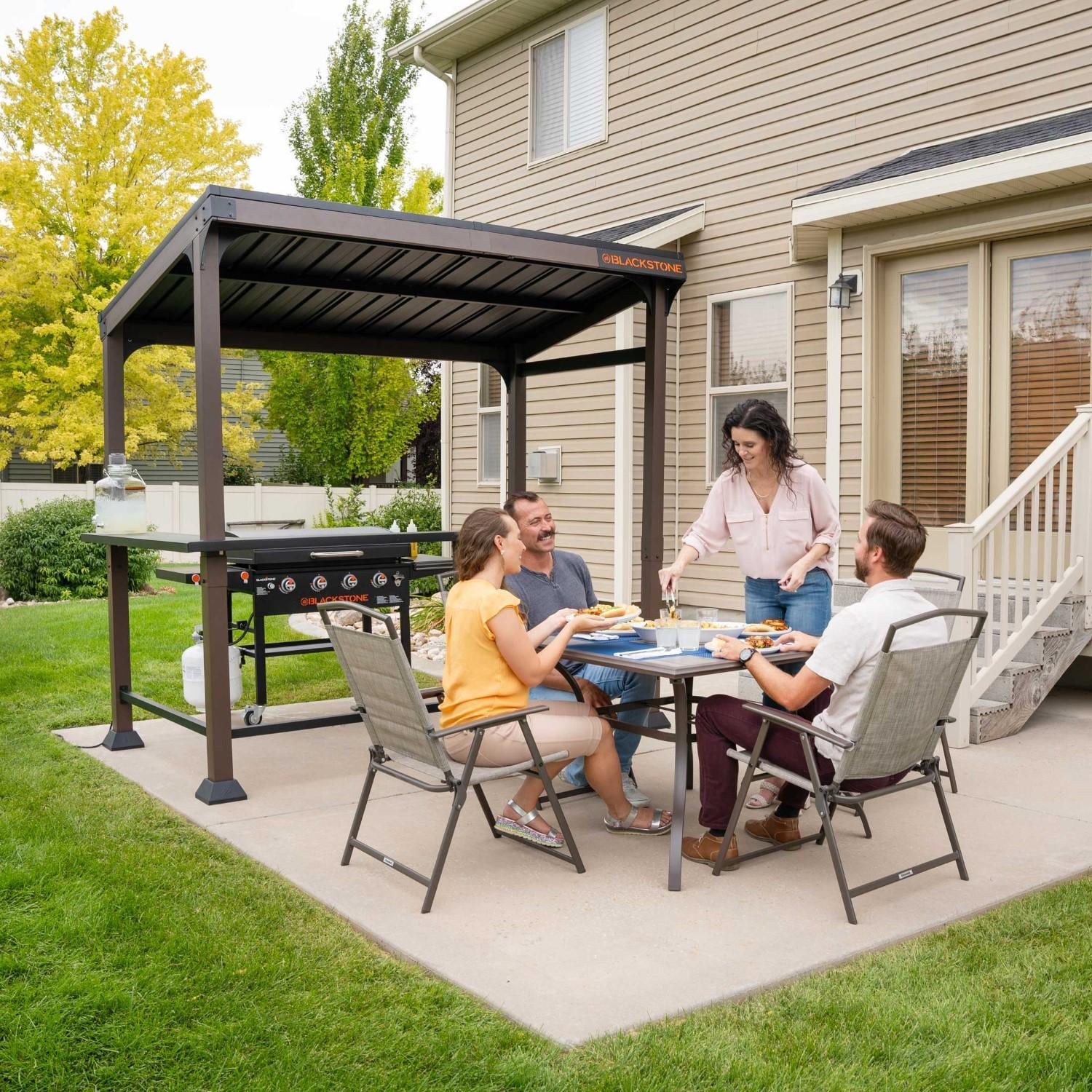Blackstone 5 x 8-Foot Outdoor Pavilion : BBQGuys