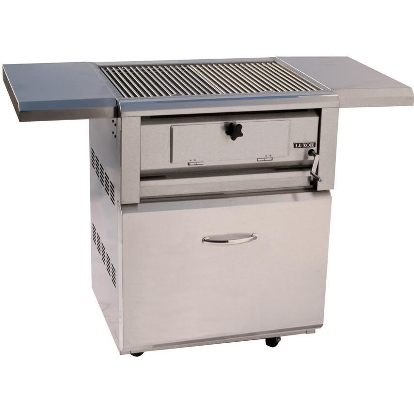 Luxor 30-Inch Open Top Charcoal Grill - AHT-30-CHAR-F-OT : BBQGuys