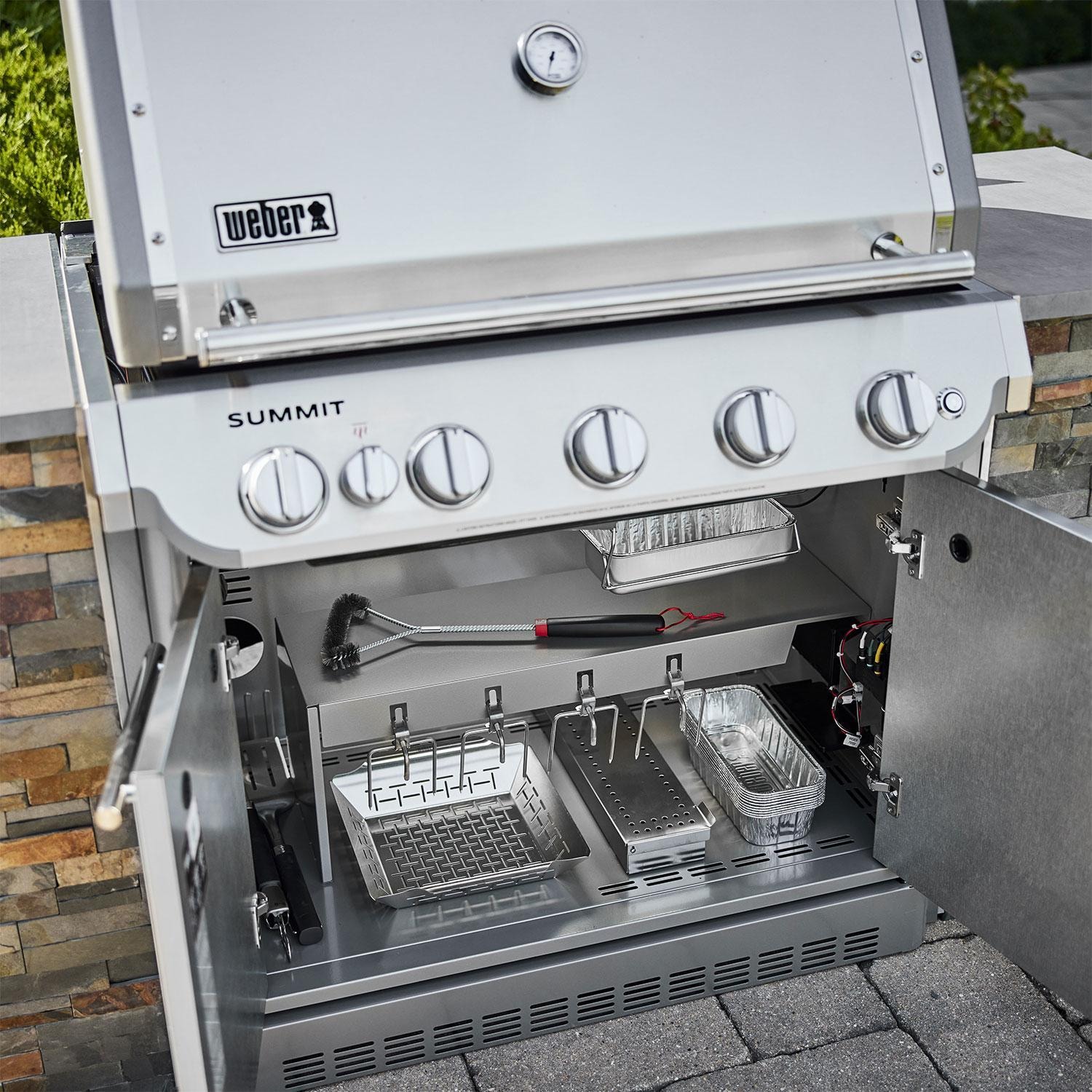 Weber Summit SB38 S Premium Built-In Natural Gas Grill : BBQGuys