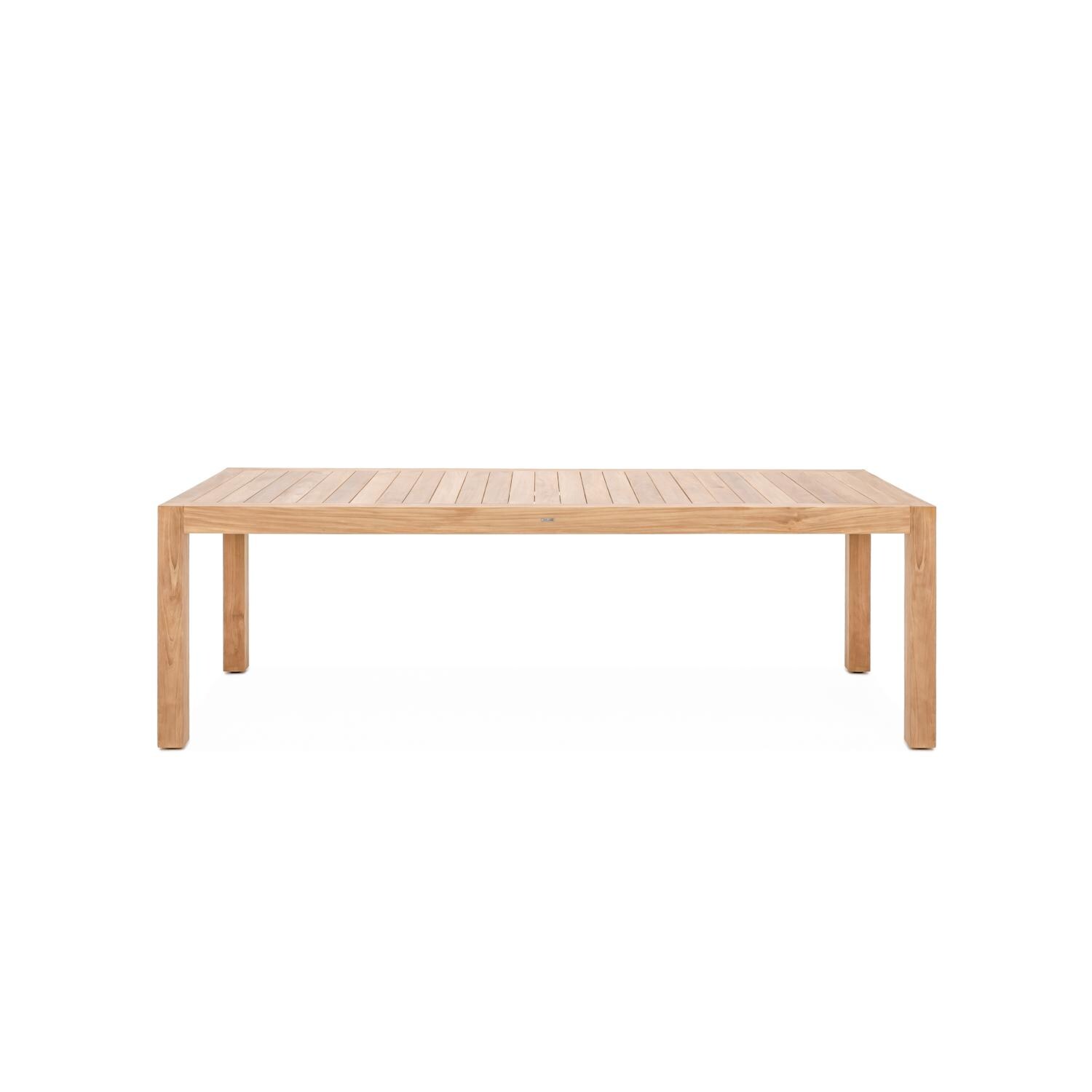 Bahama 59 X 39 Inch Oval Teak Patio Dining Table W/ Extension By ...