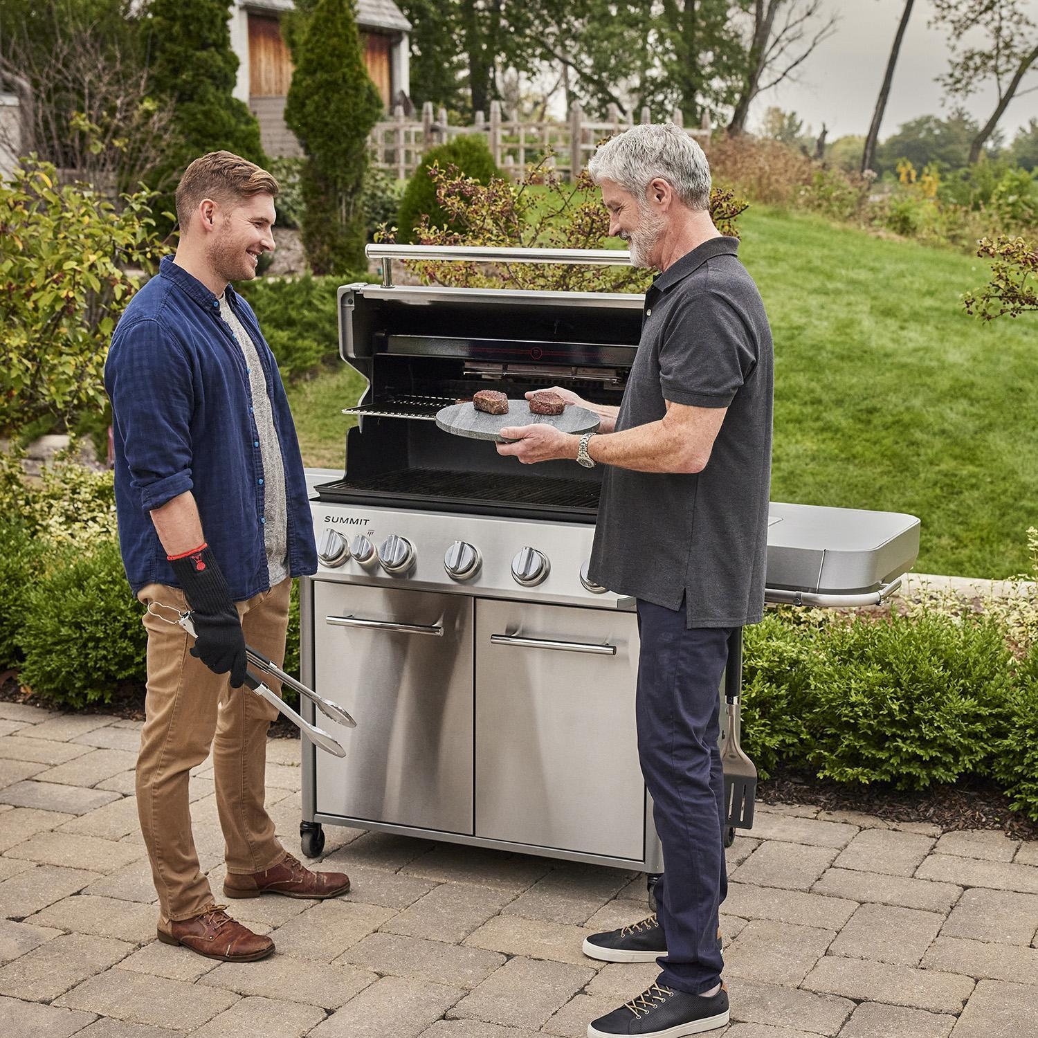 Weber Summit FS38 S Natural Gas Grill - Stainless Steel - 1500041 : BBQGuys