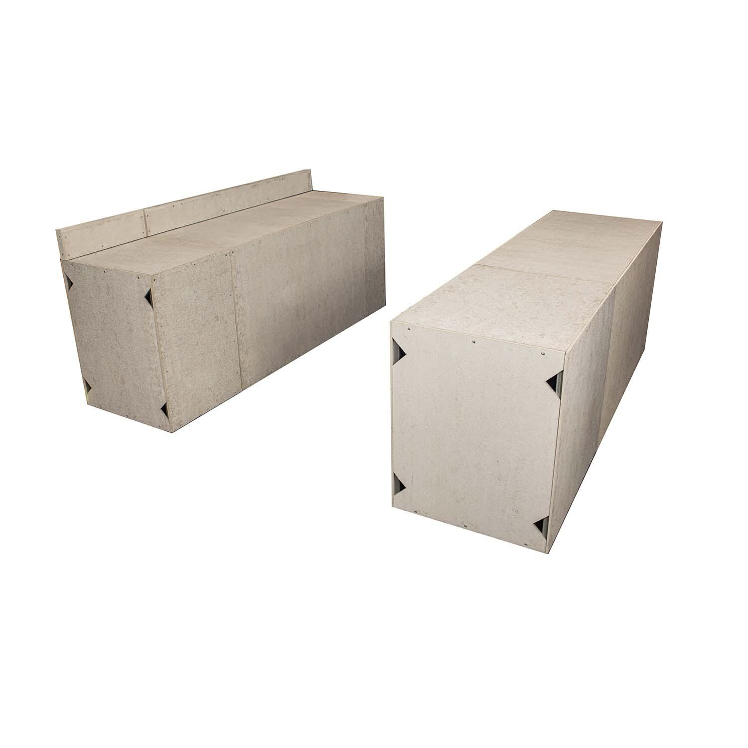 Universal 8 ft Galley Format Outdoor Kitchen System Appliance and ...