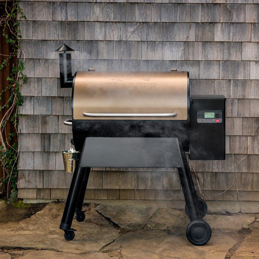 Traeger Pro 780 Wi-Fi Pellet Grill - Bronze | TFB78GZE : BBQGuys
