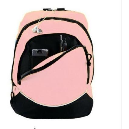Augusta Tri-Color Small Backpack - Light Pink/Black : BBQGuys