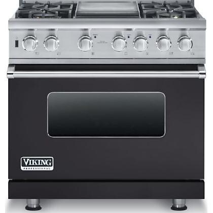 Viking Professional 5 Series 36-Inch 4-Burner Dual Fuel Natural Gas ...