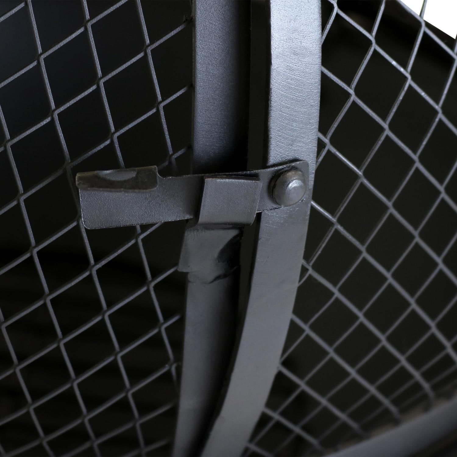 Ultimate Patio 66-Inch Steel Wood Burning Chiminea - Black : BBQGuys