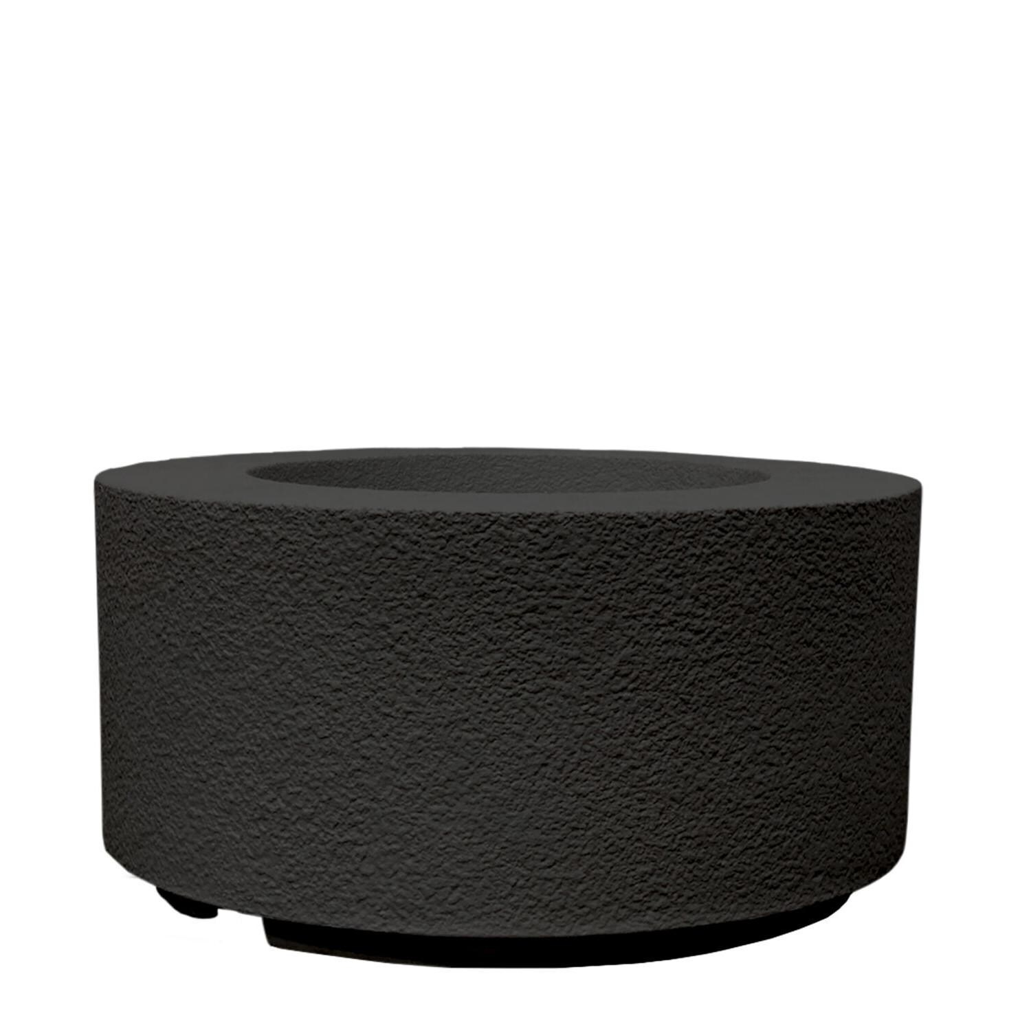 Lakeview Tuscany Spylake View 36-Inch Round Natural Gas Fire Pit ...