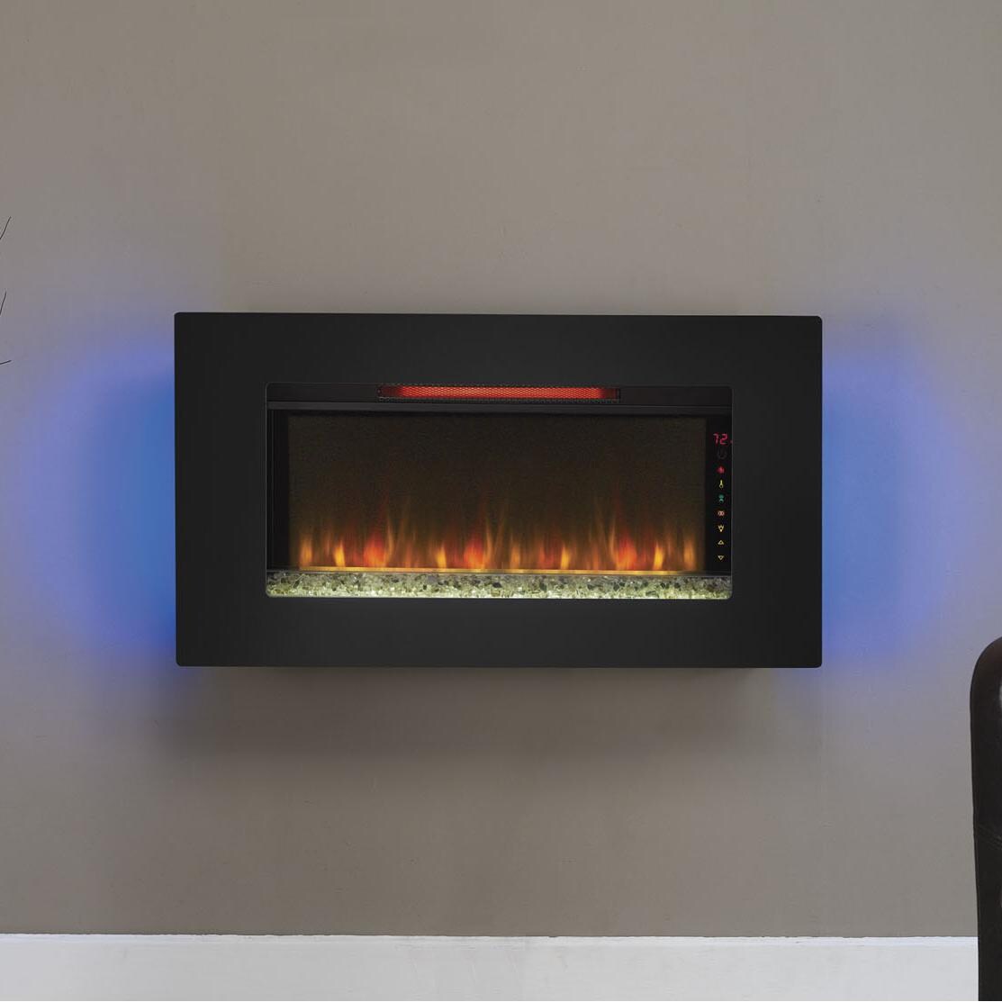 ClassicFlame Elysium Wall Hanging Electric Fireplace - 36II100GRG : BBQGuys
