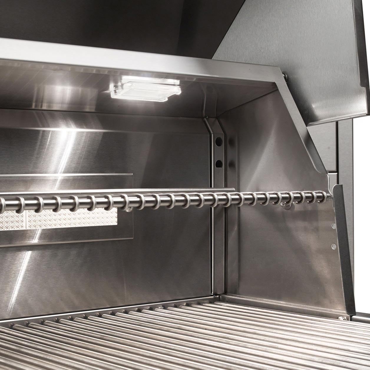 Vintage 36 Inch Stainless Steel Liquid Propane Gas Built-In Grill ...