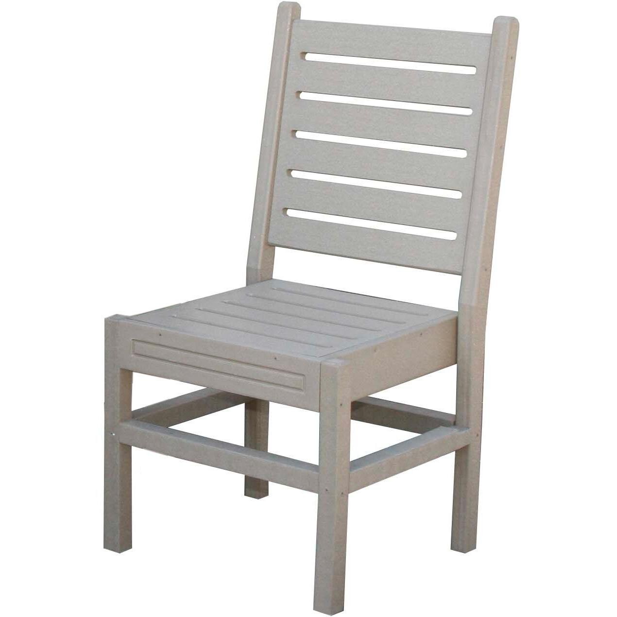 Eagle One Recycled Plastic Stacking Patio Dining Chair : BBQGuys
