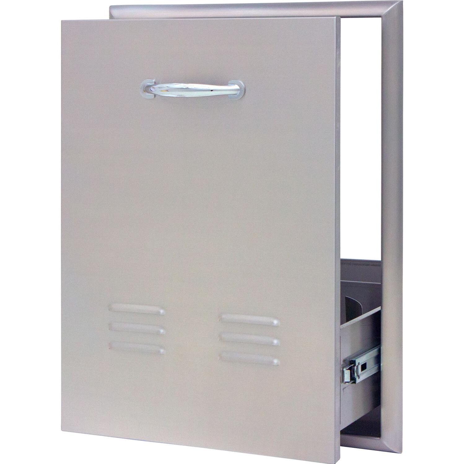 BBQGuys Limited Edition 18-Inch Roll Out Propane Tank Storage Drawer ...