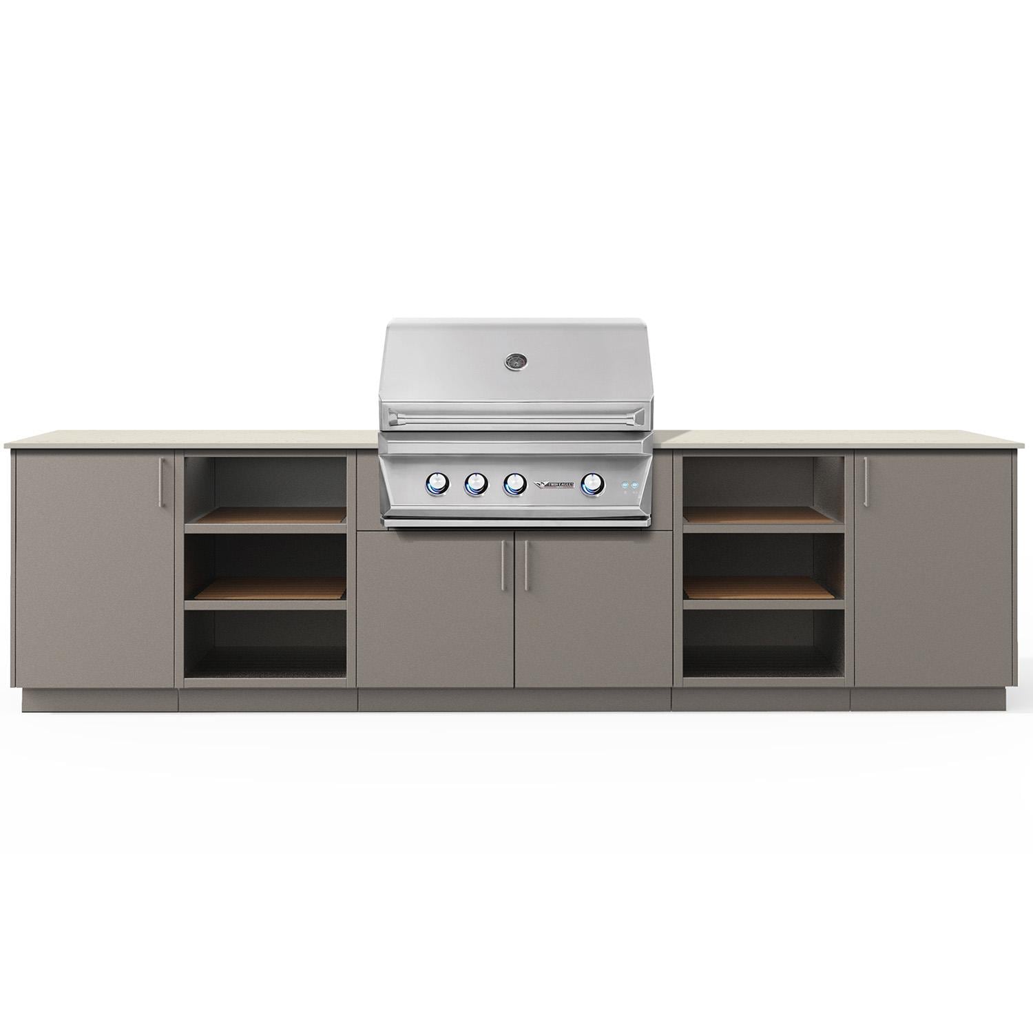 Urban Bonfire Savannah 36 Outdoor Kitchen w/ Twin Eagles Natural Gas ...