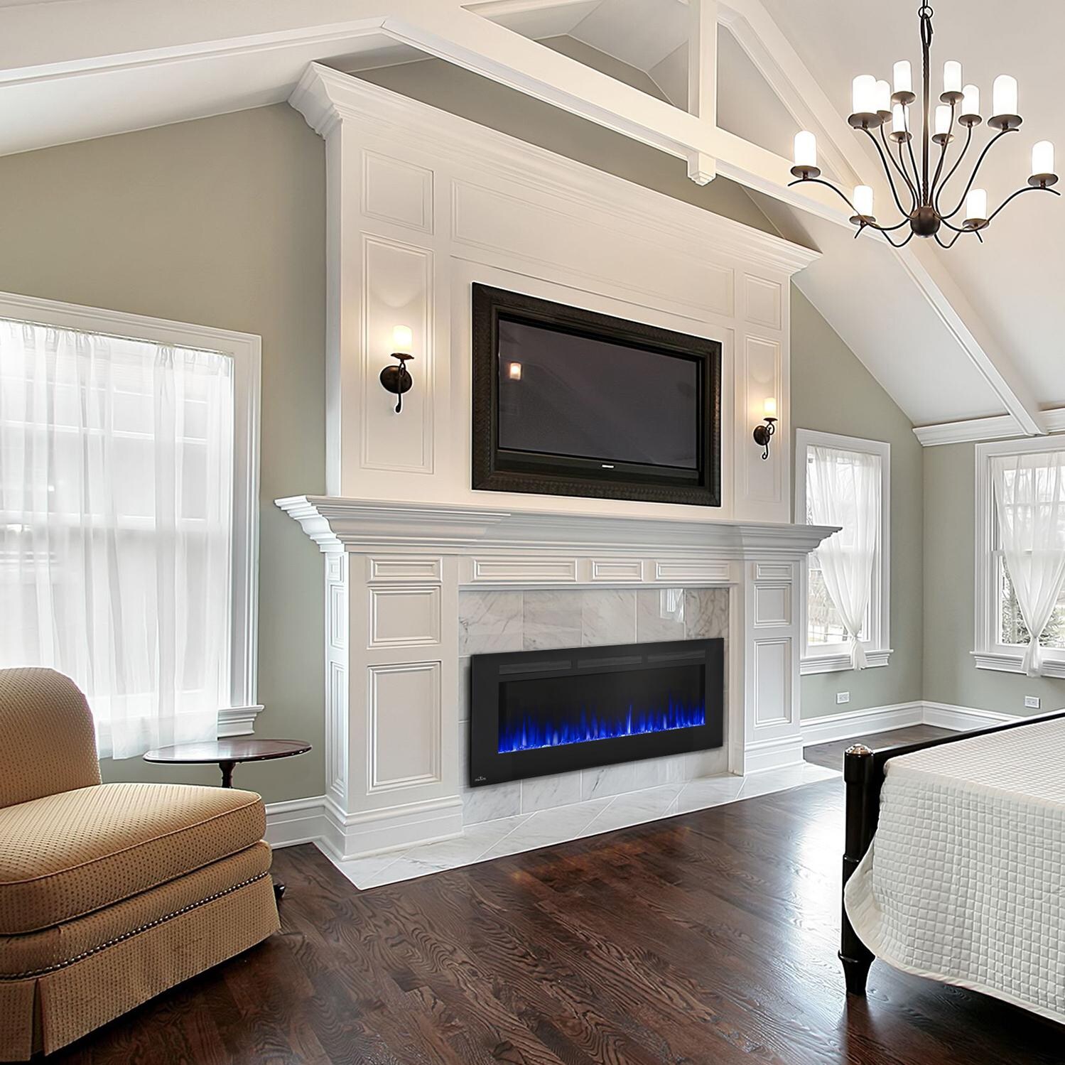 Electric Fireplace Height From Floor Fireplace Guide By Linda
