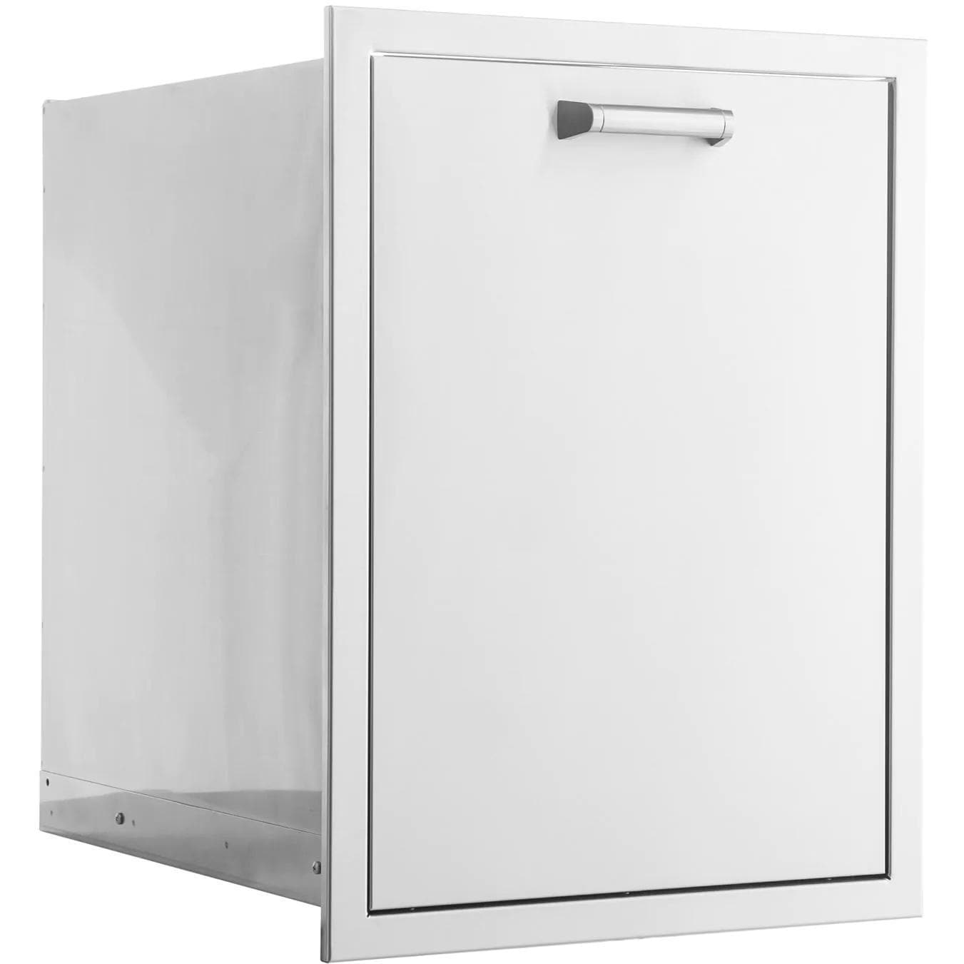 20-in Stainless Steel Roll-Out Dbl Trash Can/Recycling : BBQGuys