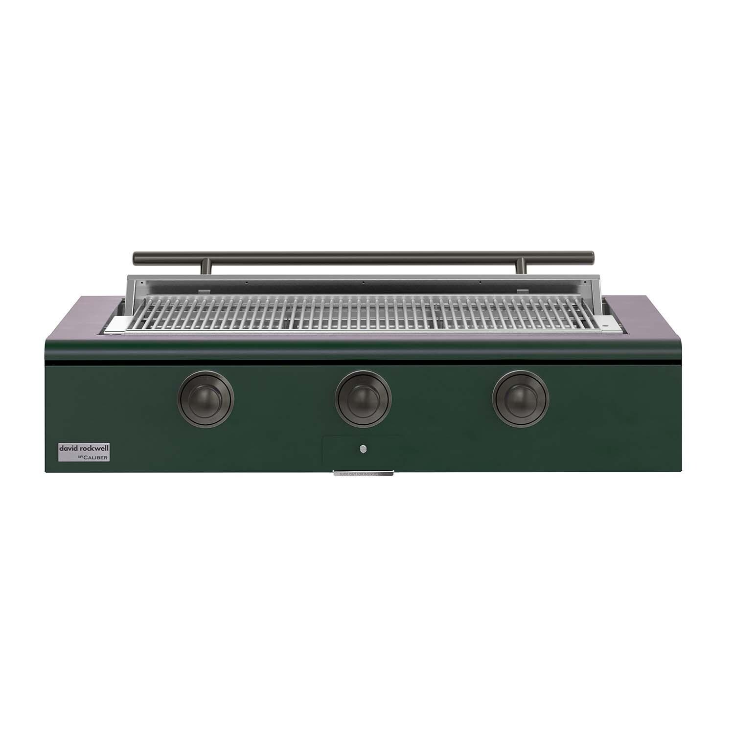 Caliber 48-in Propane Built-In Rockwell Grill - Emerald w/ Pewter ...