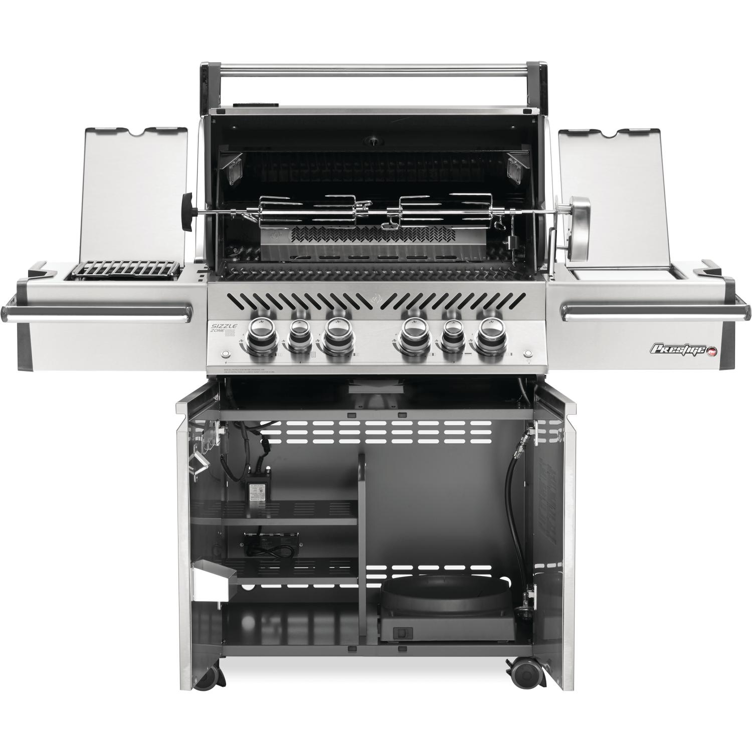 Napoleon Prestige PRO 500 Natural Gas Grill w/ Cart : BBQGuys