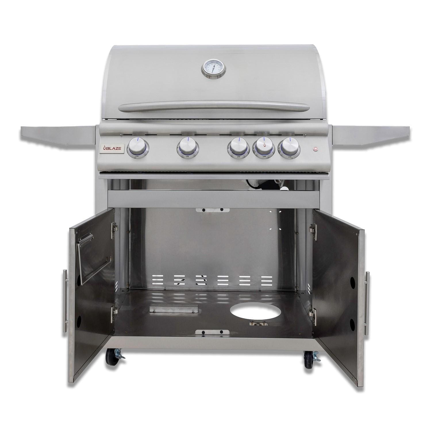 Blaze Premium LTE+ 32-Inch 4-Burner Natural Gas Grill W/ Rear Infrared ...