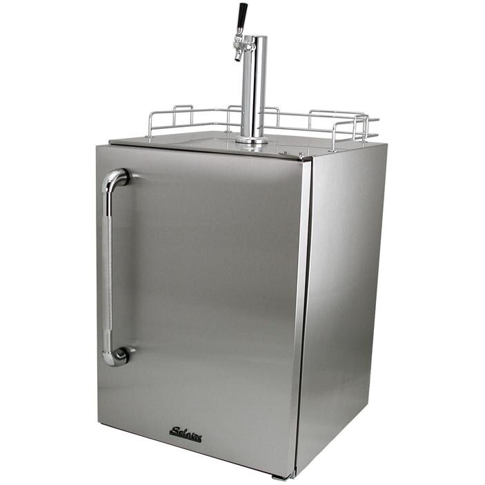 Solaire 5.3 Cu. Ft. Outdoor Stainless Steel Refrigerated Beer Cooler ...