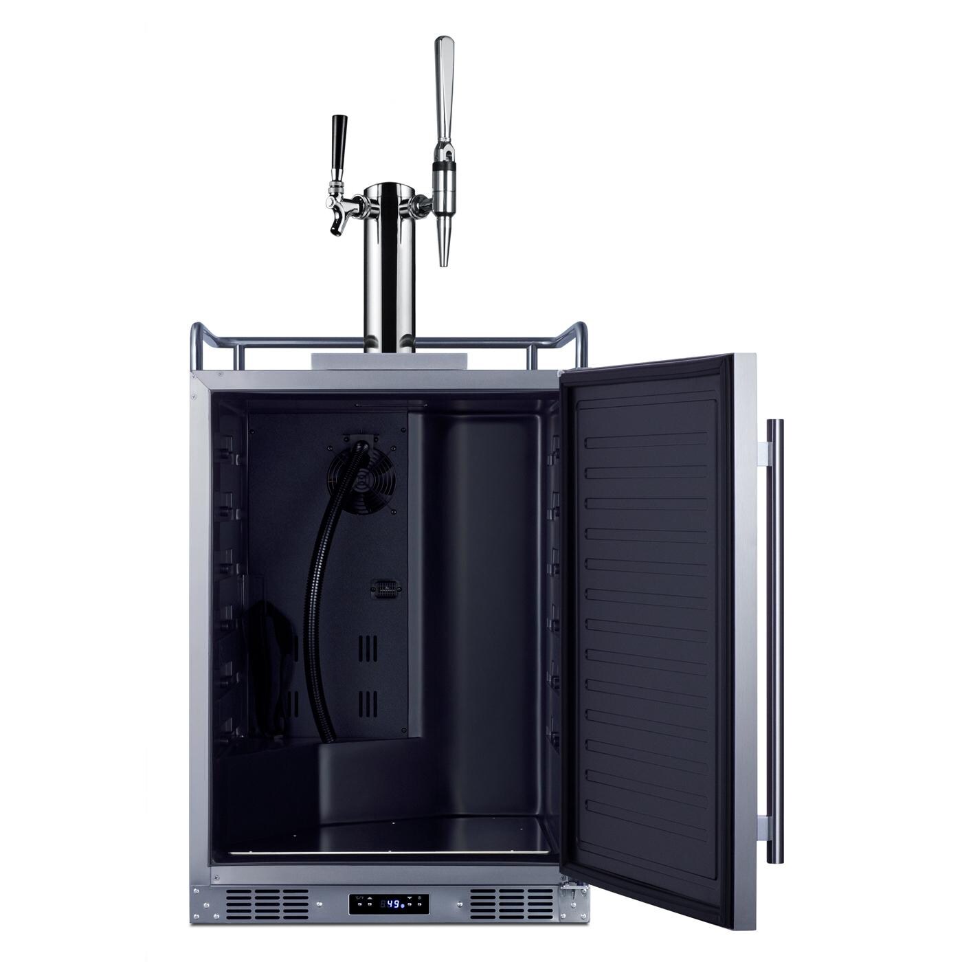 Summit Commercial Outdoor Rated Double Tap Cold Brew Nitro & Flat ...