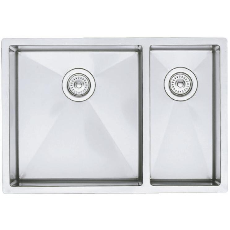 Blanco Precision 33 X 18 18-Gauge 1-1/2 Double Bowl Stainless Steel ...