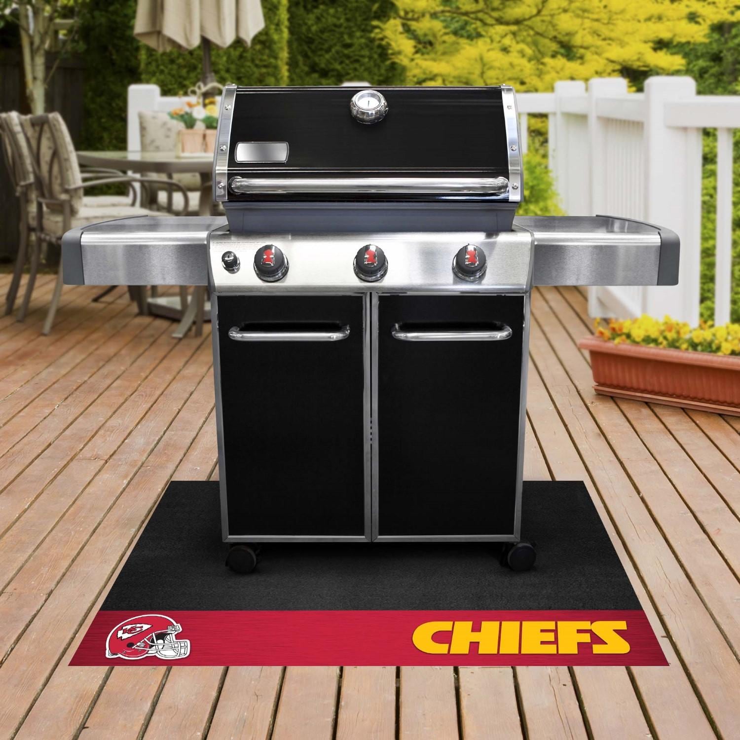 Fanmats Kansas City Chiefs Grill Mat : BBQGuys