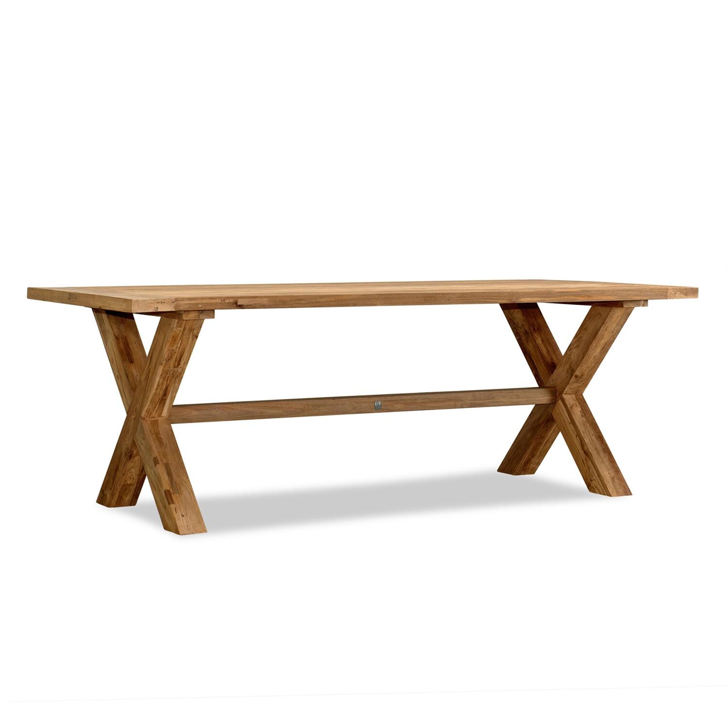 Wood Grove Field 8 Seat Reclaimed Teak Outdoor Dining Table By Lakeview ...