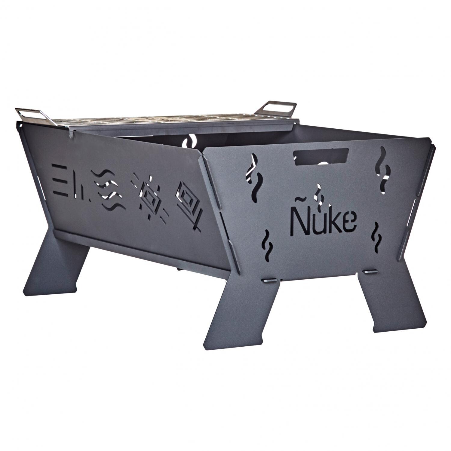 Nuke Huapi 70 Collapsible Fire Pit Grill - HUAPI 70 : BBQGuys