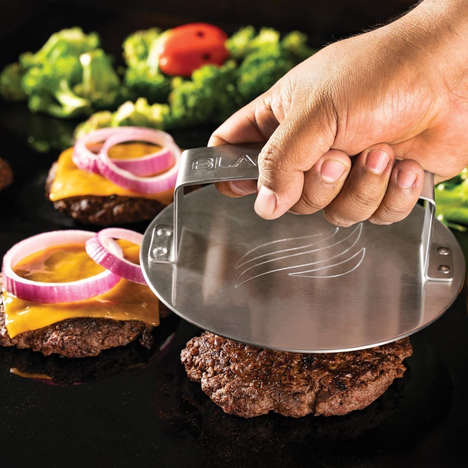 Blackstone Select 28 Inch Griddle W/ Cabinet and Hamburger & Cleaning ...