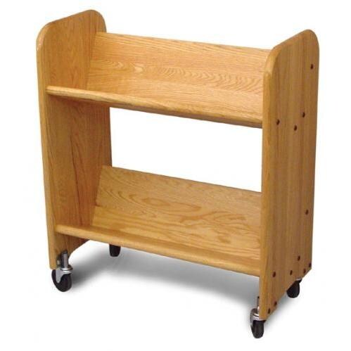 Bookmaster Natural Maple - Tilted Shelves : BBQGuys