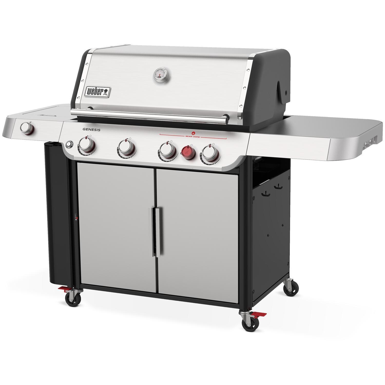 Weber GENESIS S-435 Propane Grill - Stainless Steel : BBQGuys