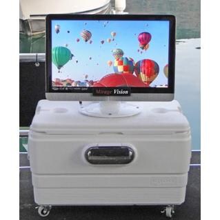 MirageVision 23 Inch Portable Battery Operated Outdoor HD LED TV In ...