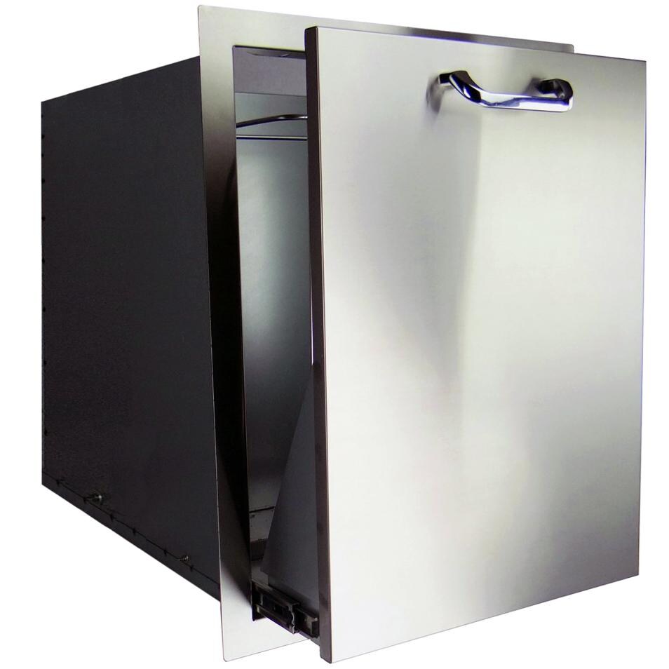 RCS R-Series 20-Inch Roll-Out Double Trash / Recycling Bin - RTD2 : BBQGuys