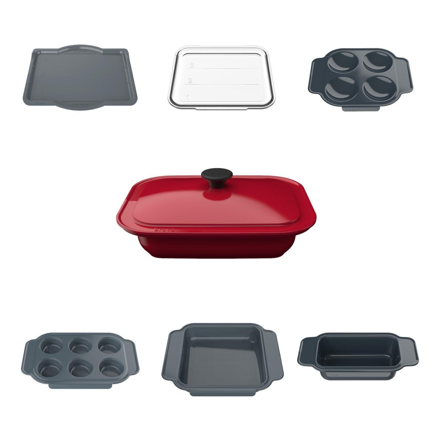 Brava 10-In-1 Touchscreen Countertop Smart Oven - Chefs Choice Set ...