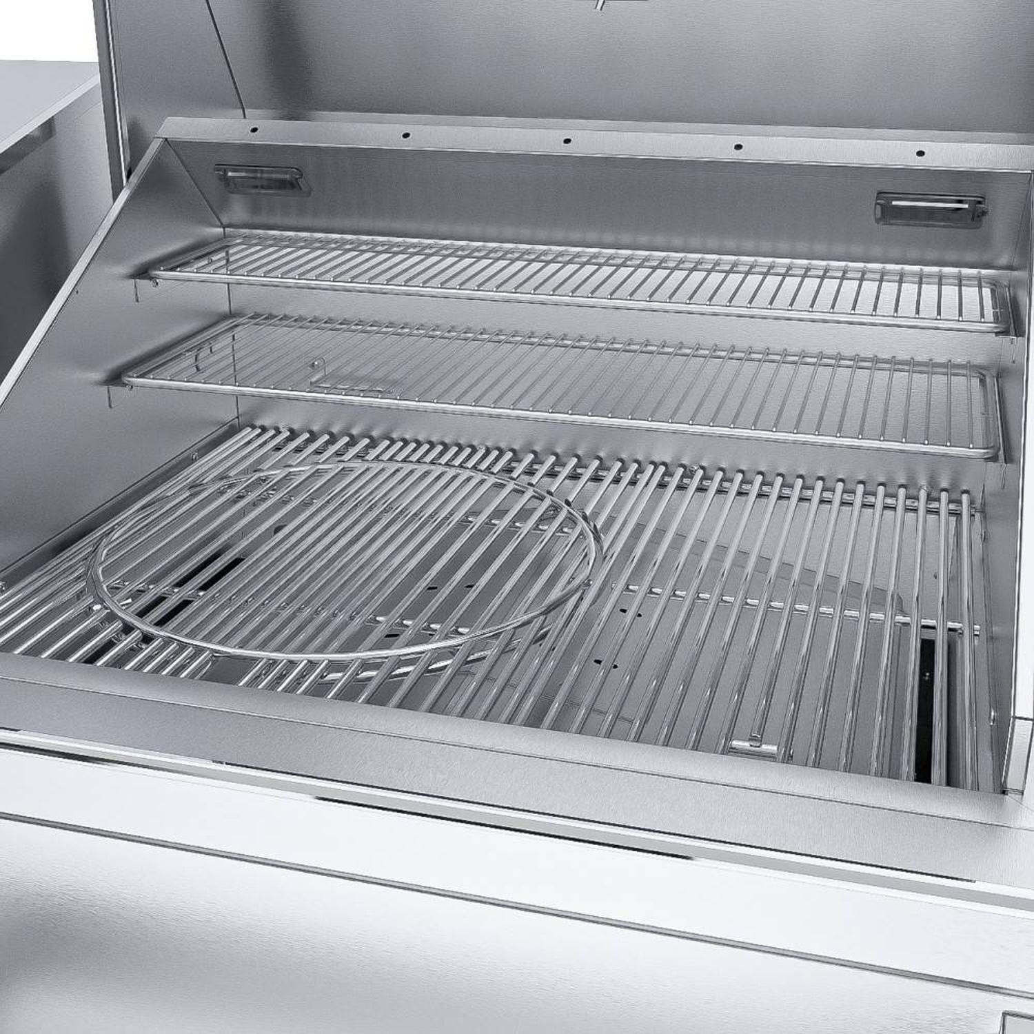 Sunstone 40 Inch Electric Pellet Grill W/ Cold Smoker - SUNPLT40 : BBQGuys